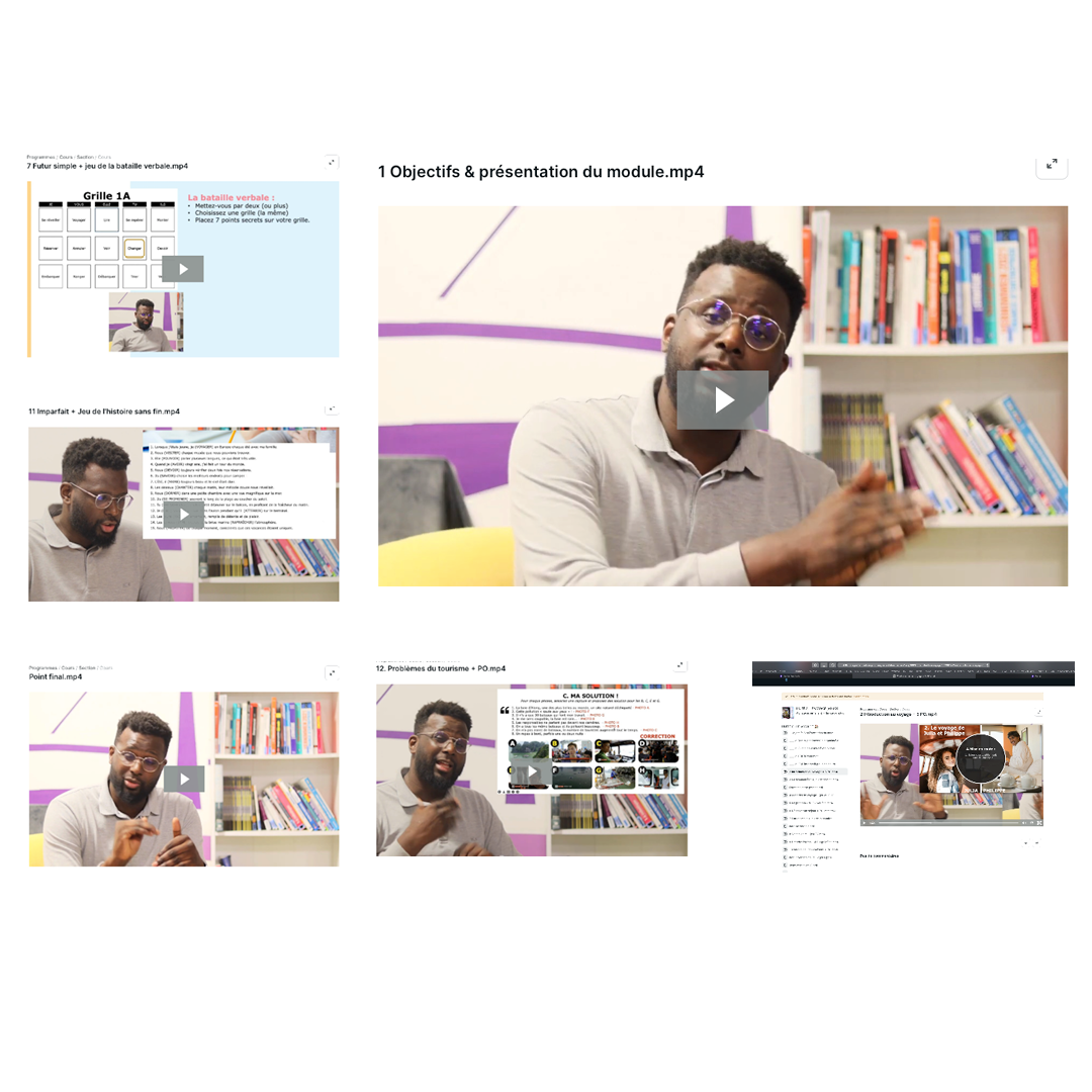 UNITÉ 8 : Voyage et tourisme (A1-A2)